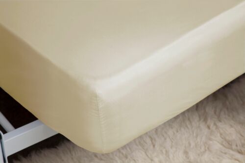 Belledorm Bed Linen Cotton-Polyester Fitted Sheet 28 cm Box - Witney ...